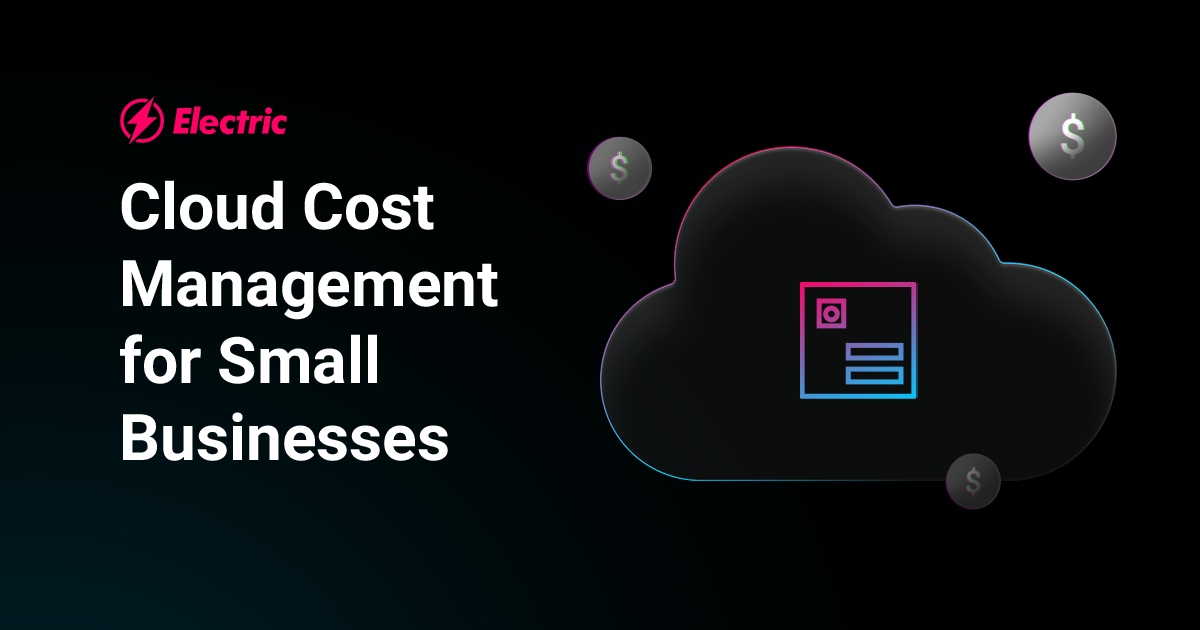 Cloud Cost Management Strategies to Reduce Costs | Electric